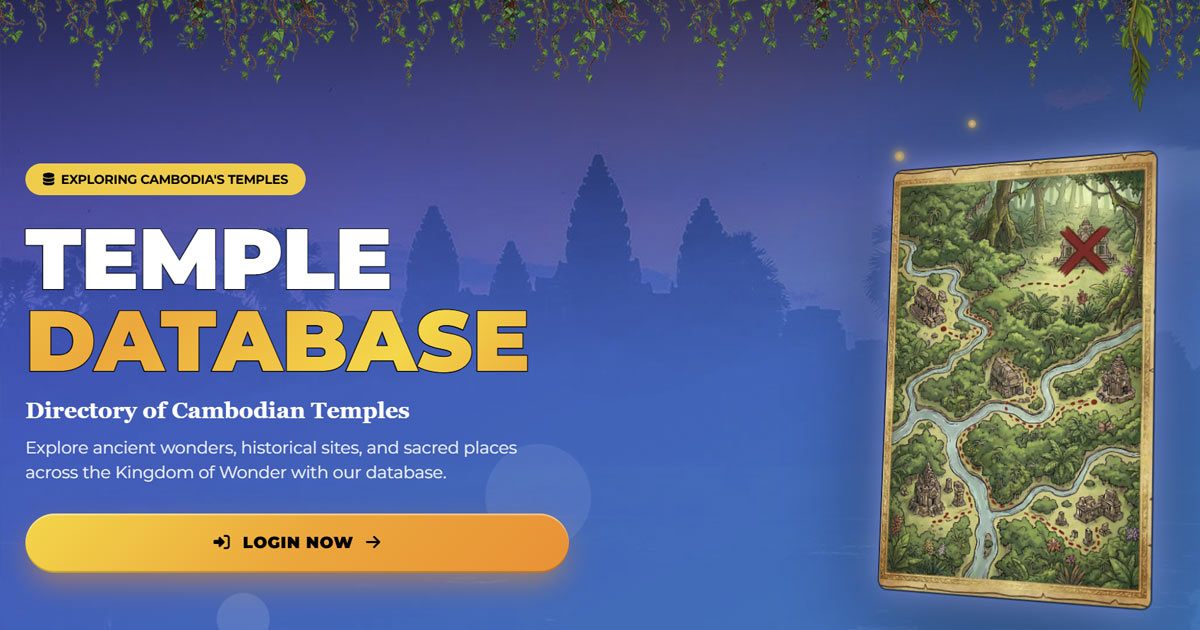 Temple Database - Directory of Temples in Cambodia